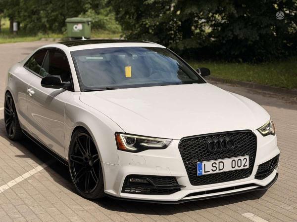 Balts Audi S5 2014 Kauņa, ar dzinēja tilpumu 3.00 L un nobraukumu 215 tūkst. km par 14500 €, foto 3 vietnē AUTOMOTO.COM.LV
