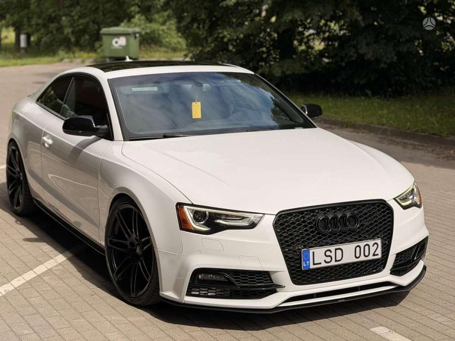 Balts Audi S5 2014 Kauņa, ar dzinēja tilpumu 3.00 L un nobraukumu 215 tūkst. km par 14500 €, foto 4 vietnē AUTOMOTO.COM.LV