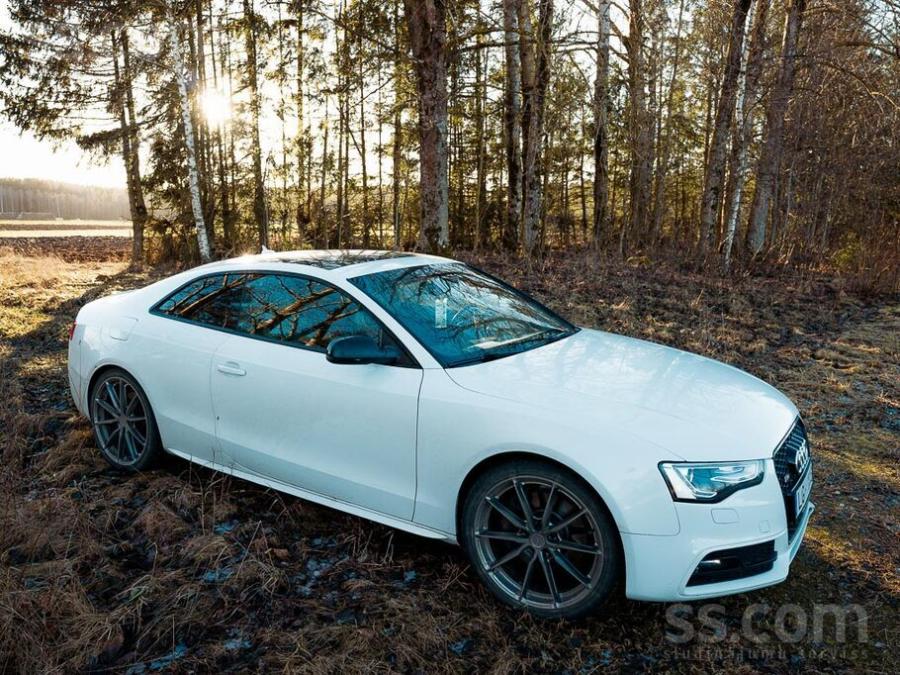 Balts Audi S5 2016 Daugavpils, ar dzinēja tilpumu 3.00 L un nobraukumu 230 tūkst. km par 16500 €, foto 1 vietnē AUTOMOTO.COM.LV