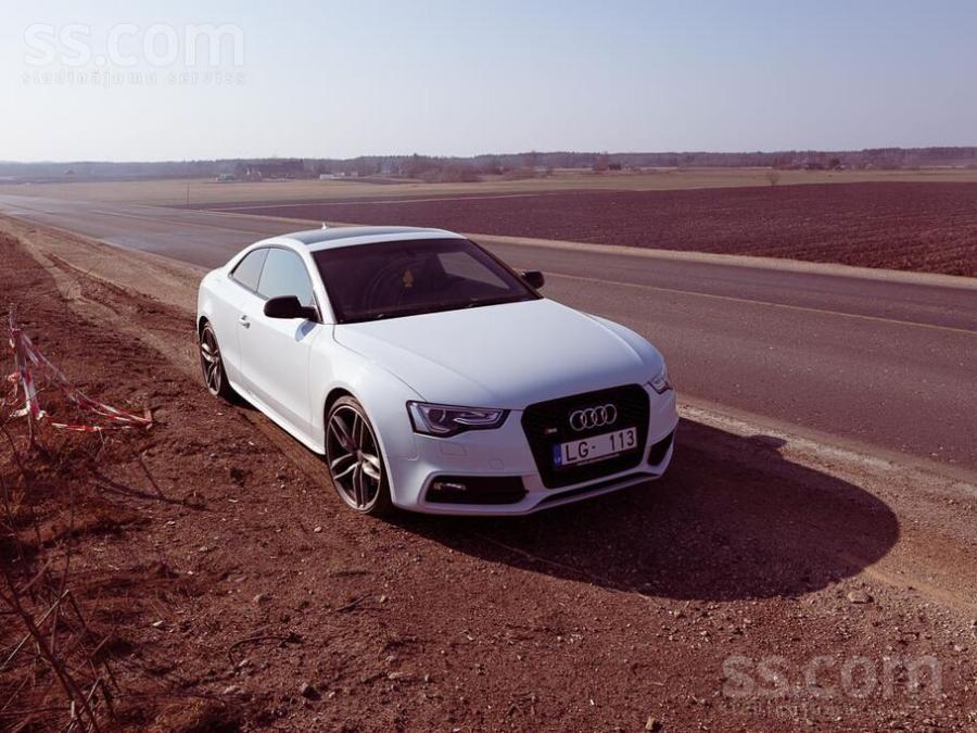 Balts Audi S5 2016 Daugavpils, ar dzinēja tilpumu 3.00 L un nobraukumu 230 tūkst. km par 16500 €, foto 4 vietnē AUTOMOTO.COM.LV