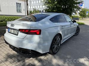 White Audi S5 2020 in Riga, with an engine capacity of 3.00 L and mileage of 79 thousand km for 37999 €, photo 4 on AUTOMOTO.COM.LV