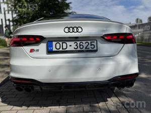 White Audi S5 2020 in Riga, with an engine capacity of 3.00 L and mileage of 79 thousand km for 37999 €, photo 6 on AUTOMOTO.COM.LV