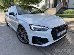 White Audi S5 2020 in Riga, with an engine capacity of 3.00 L and mileage of 79 thousand km for 37999 €, photo 7 on AUTOMOTO.COM.LV
