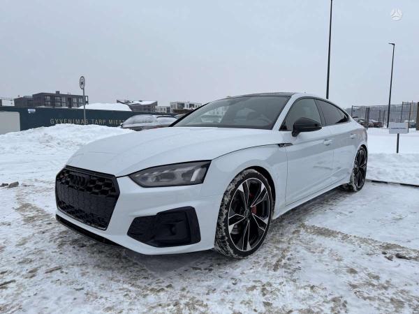 White Audi S5 2021 in Kaunas, with an engine capacity of 3.00 L and mileage of 99 thousand km for 30000 €, photo 1 on AUTOMOTO.COM.LV