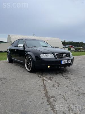 Melns Audi S6 2000 Talsi, ar dzinēja tilpumu 4.20 L un nobraukumu 379 tūkst. km par 6700 €, foto  vietnē AUTOMOTO.COM.LV