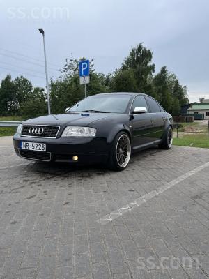 Black Audi S6 2000 in Talsi, with an engine capacity of 4.20 L and mileage of 379 thousand km for 6700 €, photo 3 on AUTOMOTO.COM.LV