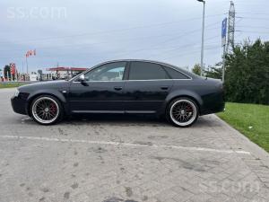 Black Audi S6 2000 in Talsi, with an engine capacity of 4.20 L and mileage of 379 thousand km for 6700 €, photo 4 on AUTOMOTO.COM.LV