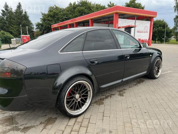 Melns Audi S6 2000 Talsi, ar dzinēja tilpumu 4.20 L un nobraukumu 379 tūkst. km par 6700 €, foto 5 vietnē AUTOMOTO.COM.LV