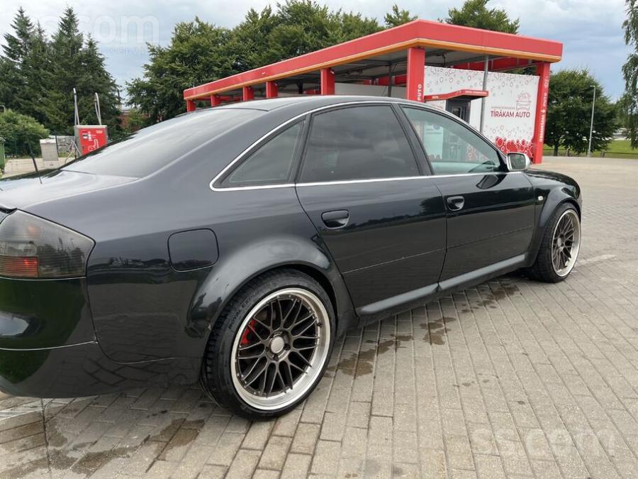 Black Audi S6 2000 in Talsi, with an engine capacity of 4.20 L and mileage of 379 thousand km for 6700 €, photo 6 on AUTOMOTO.COM.LV