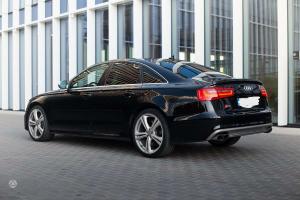 Black Audi S6 2013 in Vilnius, with an engine capacity of 3.99 L and mileage of 186 thousand km for 16200 €, photo 5 on AUTOMOTO.COM.LV