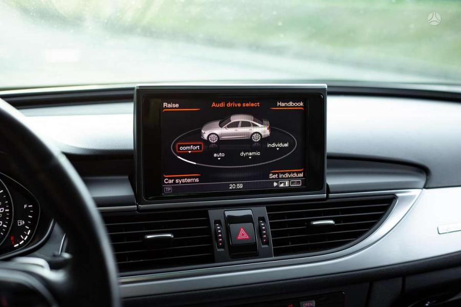 Black Audi S6 2013 in Vilnius, with an engine capacity of 3.99 L and mileage of 186 thousand km for 16200 €, photo 21 on AUTOMOTO.COM.LV