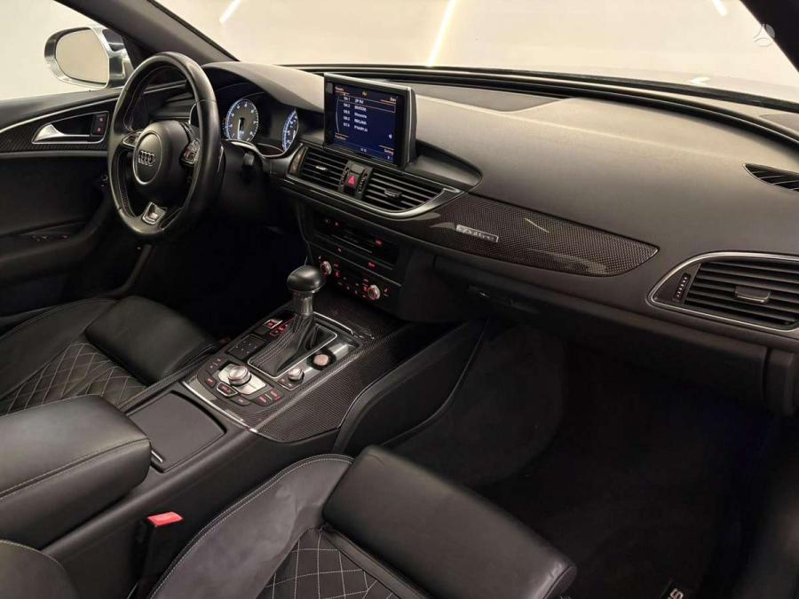 Black Audi S6 2013 in Marijampole, with an engine capacity of 3.99 L and mileage of 200 thousand km for 17500 €, photo 19 on AUTOMOTO.COM.LV