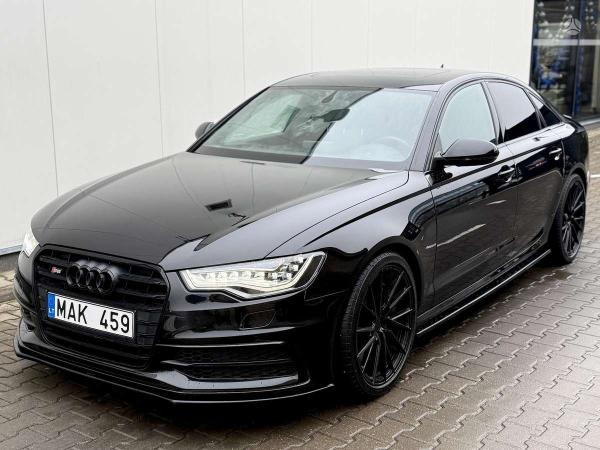 Black Audi S6 2013 in Kaunas, with an engine capacity of 3.99 L and mileage of 160 thousand km for 25000 €, photo 6 on AUTOMOTO.COM.LV