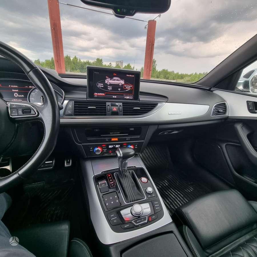 Melns Audi S6 2013 Viļņa, ar dzinēja tilpumu 3.99 L un nobraukumu 188 tūkst. km par 15999 €, foto 13 vietnē AUTOMOTO.COM.LV
