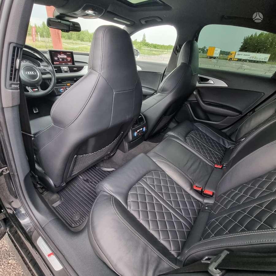 Melns Audi S6 2013 Viļņa, ar dzinēja tilpumu 3.99 L un nobraukumu 188 tūkst. km par 15999 €, foto 23 vietnē AUTOMOTO.COM.LV