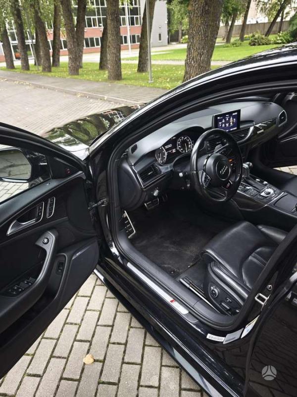 Black Audi S6 2013 in Klaipeda, with an engine capacity of 3.99 L and mileage of 167 thousand km for 23500 €, photo 6 on AUTOMOTO.COM.LV