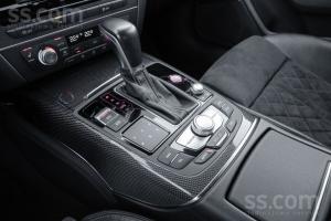 Black Audi S6 2016 in Riga, with an engine capacity of 4.00 L and mileage of 141 thousand km for 33850 €, photo 24 on AUTOMOTO.COM.LV