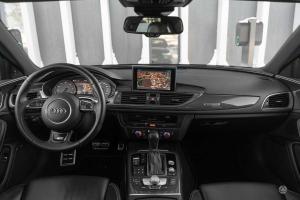Black Audi S6 2016 in Vilnius, with an engine capacity of 3.99 L and mileage of 104 thousand km for 27500 €, photo 15 on AUTOMOTO.COM.LV
