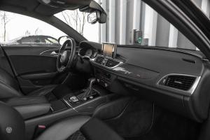 Black Audi S6 2016 in Vilnius, with an engine capacity of 3.99 L and mileage of 104 thousand km for 27500 €, photo 16 on AUTOMOTO.COM.LV