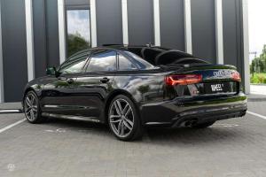 Black Audi S6 2016 in Vilnius, with an engine capacity of 3.99 L and mileage of 104 thousand km for 26490 €, photo 4 on AUTOMOTO.COM.LV