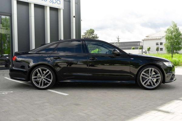 Melns Audi S6 2016 Viļņa, ar dzinēja tilpumu 3.99 L un nobraukumu 104 tūkst. km par 26490 €, foto 6 vietnē AUTOMOTO.COM.LV