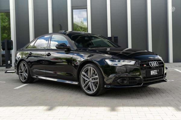 Melns Audi S6 2016 Viļņa, ar dzinēja tilpumu 3.99 L un nobraukumu 104 tūkst. km par 26490 €, foto 7 vietnē AUTOMOTO.COM.LV