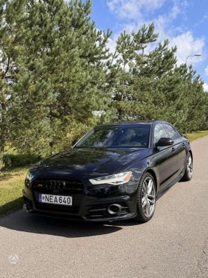Melns Audi S6 2016 Klaipėda, ar dzinēja tilpumu 3.99 L un nobraukumu 114 tūkst. km par 25000 €, foto  vietnē AUTOMOTO.COM.LV