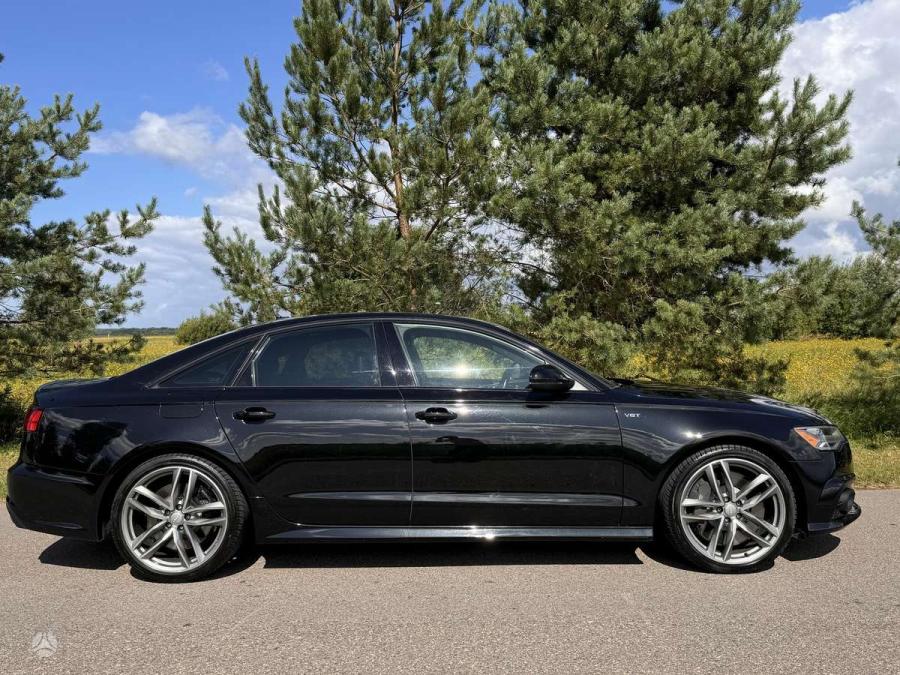 Black Audi S6 2016 in Klaipeda, with an engine capacity of 3.99 L and mileage of 114 thousand km for 25000 €, photo 18 on AUTOMOTO.COM.LV