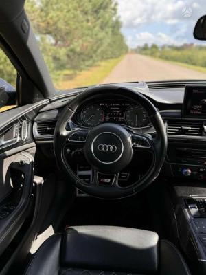 Black Audi S6 2016 in Klaipeda, with an engine capacity of 3.99 L and mileage of 114 thousand km for 25000 €, photo 34 on AUTOMOTO.COM.LV