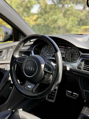 Black Audi S6 2016 in Klaipeda, with an engine capacity of 3.99 L and mileage of 114 thousand km for 25000 €, photo 35 on AUTOMOTO.COM.LV