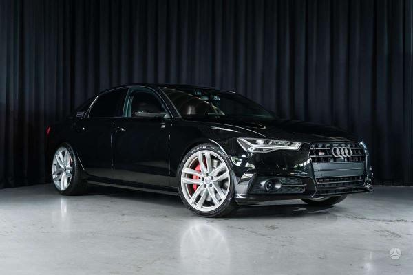 Melns Audi S6 2018 Viļņa, ar dzinēja tilpumu 3.99 L un nobraukumu 93 tūkst. km par 29999 €, foto 3 vietnē AUTOMOTO.COM.LV