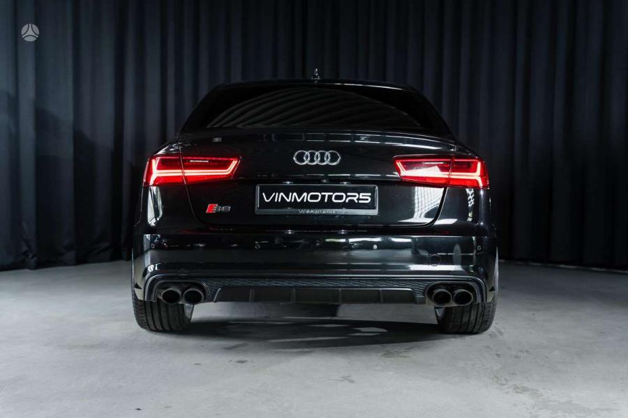 Melns Audi S6 2018 Viļņa, ar dzinēja tilpumu 3.99 L un nobraukumu 93 tūkst. km par 29999 €, foto 6 vietnē AUTOMOTO.COM.LV