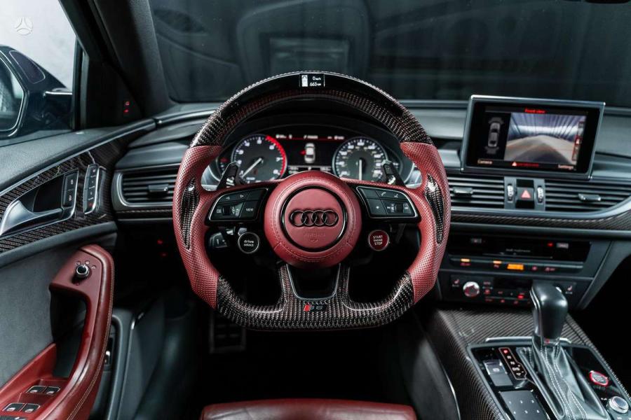 Melns Audi S6 2018 Viļņa, ar dzinēja tilpumu 3.99 L un nobraukumu 93 tūkst. km par 29999 €, foto 22 vietnē AUTOMOTO.COM.LV
