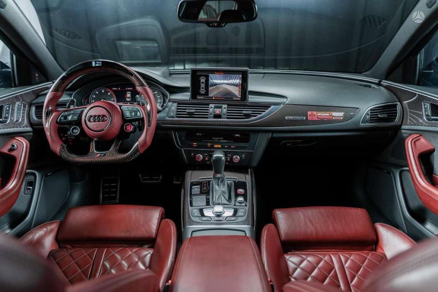 Melns Audi S6 2018 Viļņa, ar dzinēja tilpumu 3.99 L un nobraukumu 93 tūkst. km par 29999 €, foto 26 vietnē AUTOMOTO.COM.LV