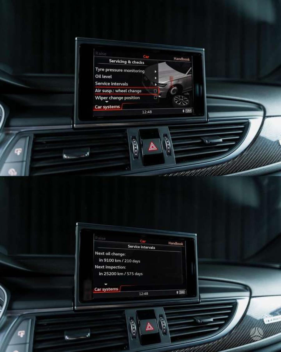 Melns Audi S6 2018 Viļņa, ar dzinēja tilpumu 3.99 L un nobraukumu 93 tūkst. km par 29999 €, foto 28 vietnē AUTOMOTO.COM.LV