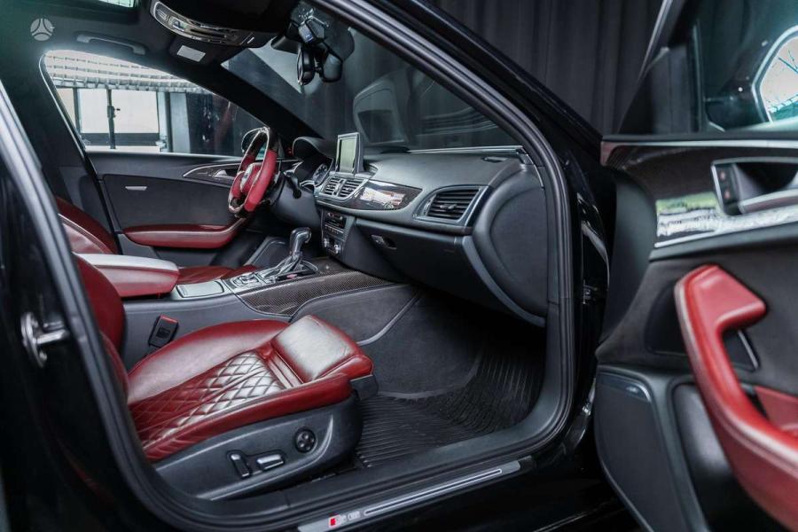Melns Audi S6 2018 Viļņa, ar dzinēja tilpumu 3.99 L un nobraukumu 93 tūkst. km par 29999 €, foto 32 vietnē AUTOMOTO.COM.LV