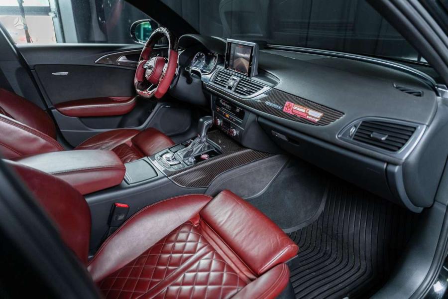 Melns Audi S6 2018 Viļņa, ar dzinēja tilpumu 3.99 L un nobraukumu 93 tūkst. km par 29999 €, foto 34 vietnē AUTOMOTO.COM.LV