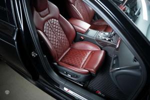 Melns Audi S6 2018 Viļņa, ar dzinēja tilpumu 3.99 L un nobraukumu 93 tūkst. km par 29999 €, foto 36 vietnē AUTOMOTO.COM.LV