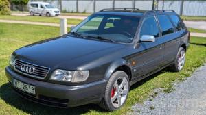 Black Audi S6 1997 in Riga, with an engine capacity of 2.20 L and mileage of 256 thousand km for 7500 €, photo  on AUTOMOTO.COM.LV