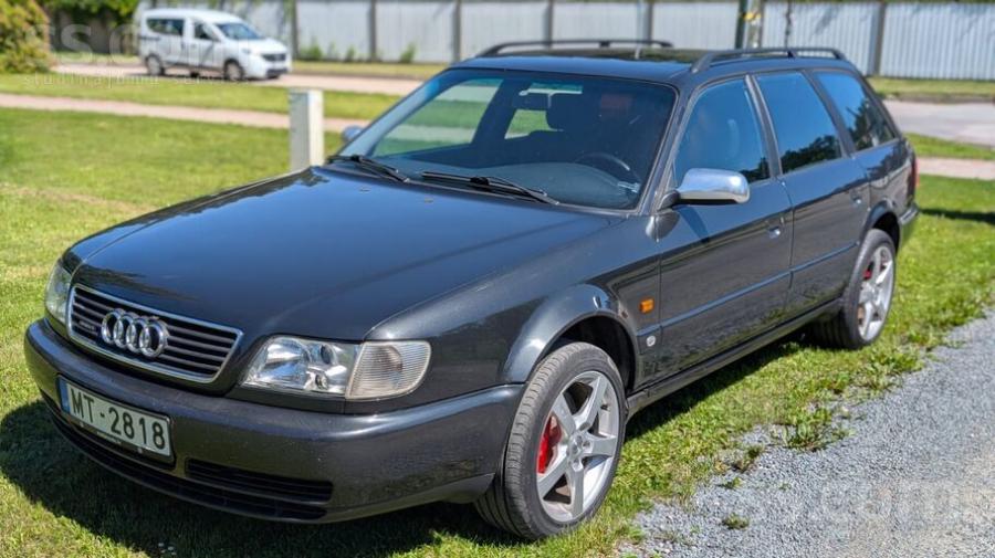 Melns Audi S6 1997 Rīga, ar dzinēja tilpumu 2.20 L un nobraukumu 256 tūkst. km par 7500 €, foto 1 vietnē AUTOMOTO.COM.LV