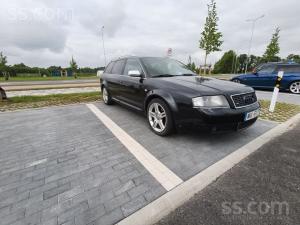 Black Audi S6 2001 in Jelgava, with an engine capacity of 4.20 L and mileage of 339 thousand km for 4900 €, photo 4 on AUTOMOTO.COM.LV