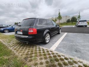 Black Audi S6 2001 in Jelgava, with an engine capacity of 4.20 L and mileage of 339 thousand km for 4900 €, photo 6 on AUTOMOTO.COM.LV