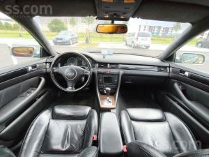 Black Audi S6 2001 in Jelgava, with an engine capacity of 4.20 L and mileage of 339 thousand km for 4900 €, photo 9 on AUTOMOTO.COM.LV