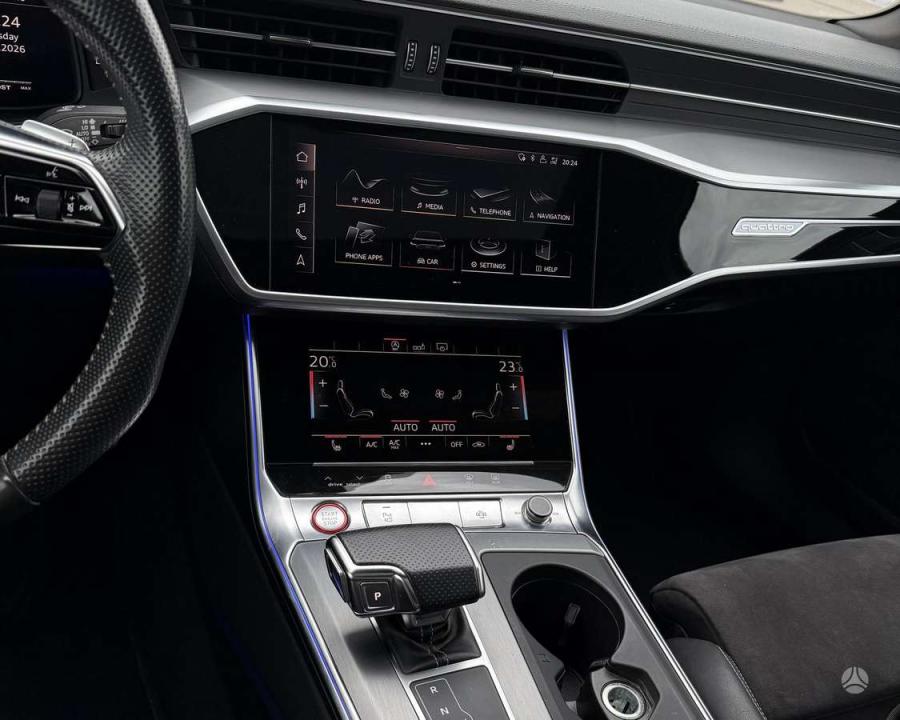 Melns Audi S6 2019 Tauragė, ar dzinēja tilpumu 3.00 L un nobraukumu 379 tūkst. km par 25900 €, foto 17 vietnē AUTOMOTO.COM.LV