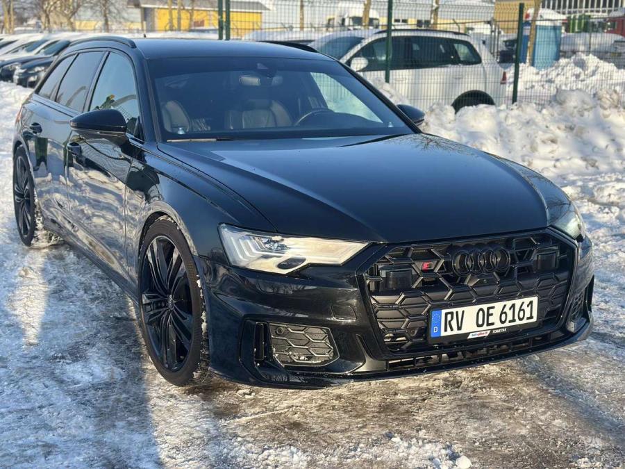 Melns Audi S6 2020 Klaipėda, ar dzinēja tilpumu 2.97 L un nobraukumu 115 tūkst. km par 43500 €, foto 5 vietnē AUTOMOTO.COM.LV