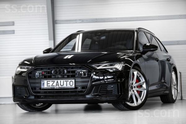 Black Audi S6 2023 in Tukums, with an engine capacity of 3.00 L and mileage of 0 thousand km for 49990 €, photo 1 on AUTOMOTO.COM.LV