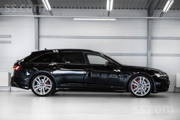 Black Audi S6 2023 in Tukums, with an engine capacity of 3.00 L and mileage of 0 thousand km for 49990 €, photo 4 on AUTOMOTO.COM.LV