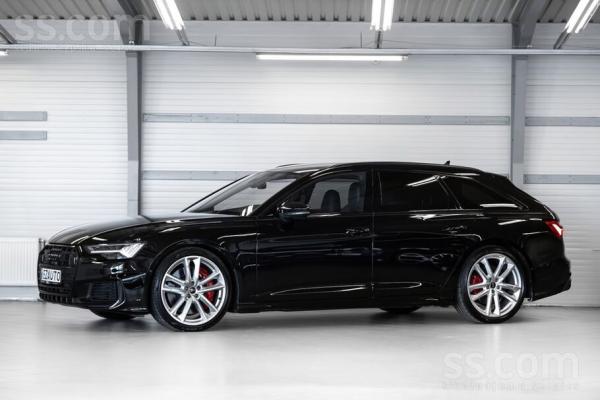 Black Audi S6 2023 in Tukums, with an engine capacity of 3.00 L and mileage of 0 thousand km for 49990 €, photo 6 on AUTOMOTO.COM.LV