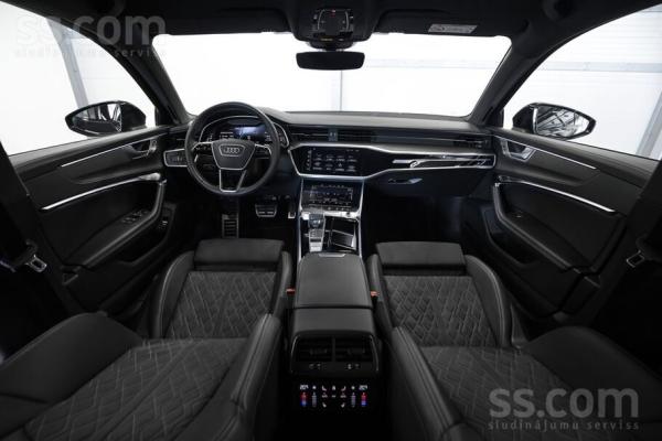 Black Audi S6 2023 in Tukums, with an engine capacity of 3.00 L and mileage of 0 thousand km for 49990 €, photo 10 on AUTOMOTO.COM.LV