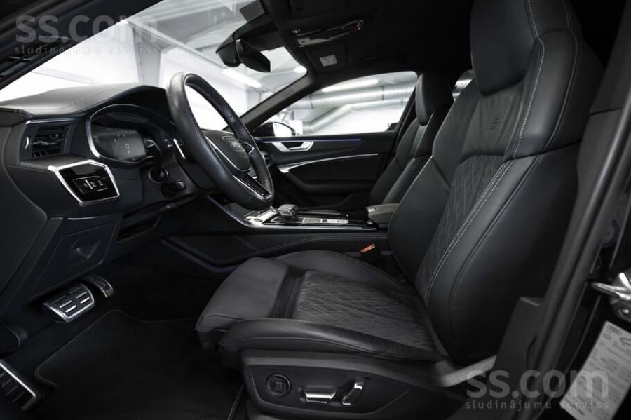 Melns Audi S6 2023 Tukums, ar dzinēja tilpumu 3.00 L un nobraukumu 0 tūkst. km par 49990 €, foto 13 vietnē AUTOMOTO.COM.LV